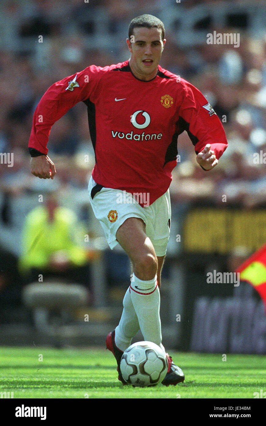 JOHN O SHEA MANCHESTER UNITED FC ST. JAMES PARK NEWCASTLE ENGLAND 23 ...