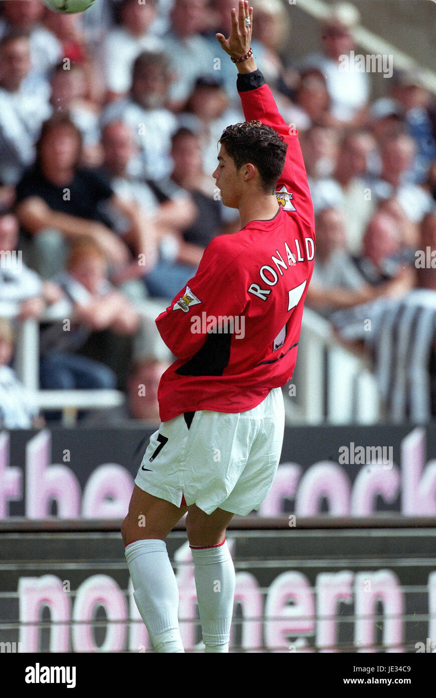 CRISTIANO RONALDO MANCHESTER UNITED ST. JAMES PARK NEWCASTLE ENGLAND 23 ...