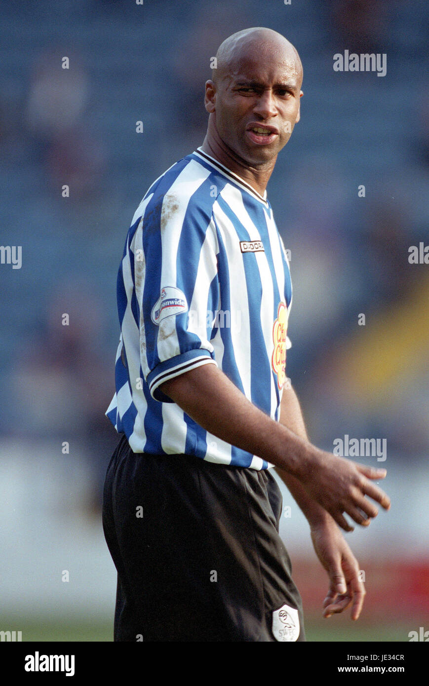 DANNY MADDIX SHEFFIELD WEDNESDAY FC HILLSBOROUGH SHEFFIELD ENGLAND 29 ...