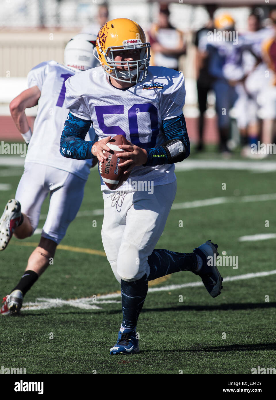NORCAL Lions Club Football All Stars action in Oroville, California ...