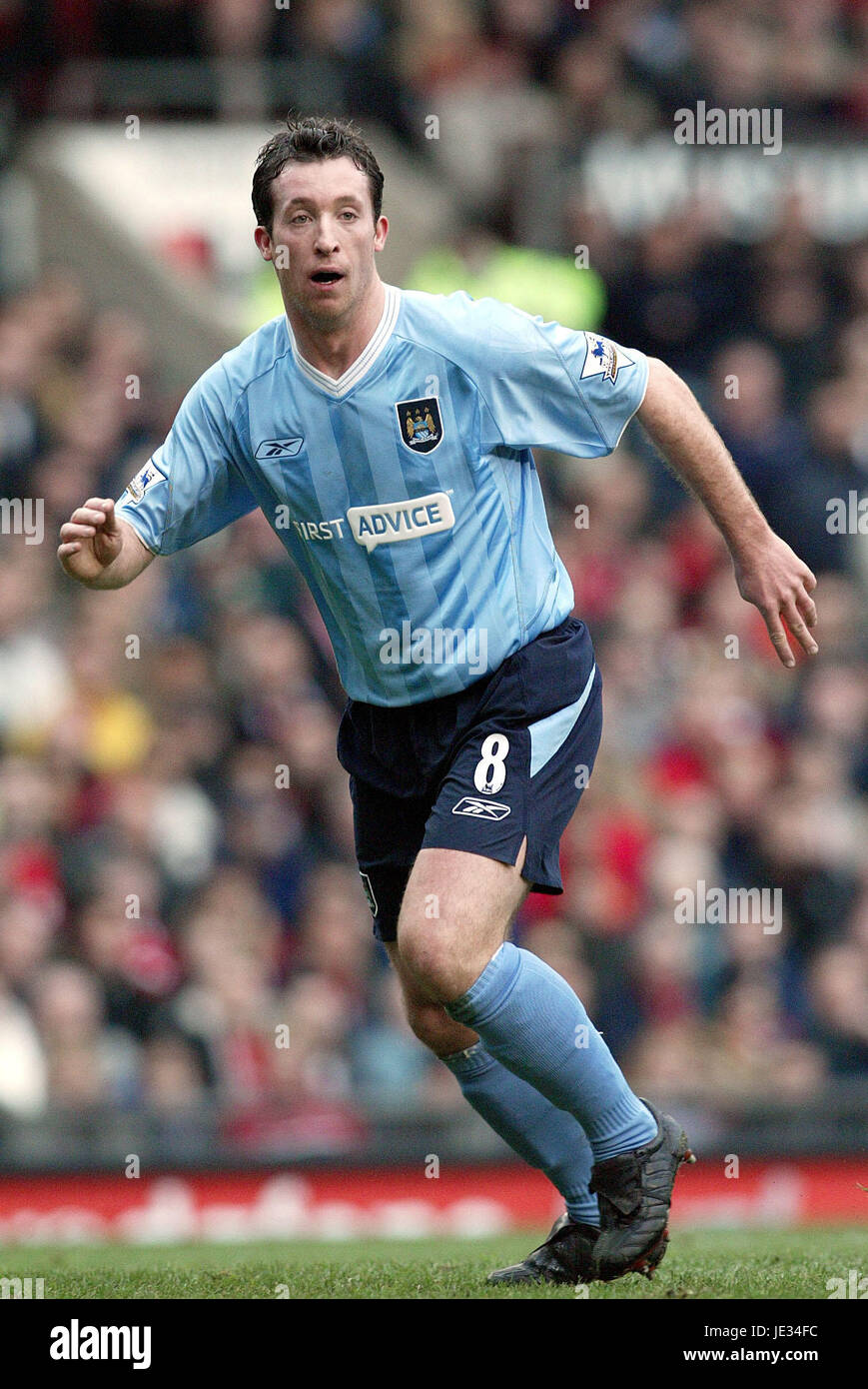 ROBBIE FOWLER MANCHESTER CITY FC OLD TRAFFORD MANCHESTER ENGLAND 13 ...
