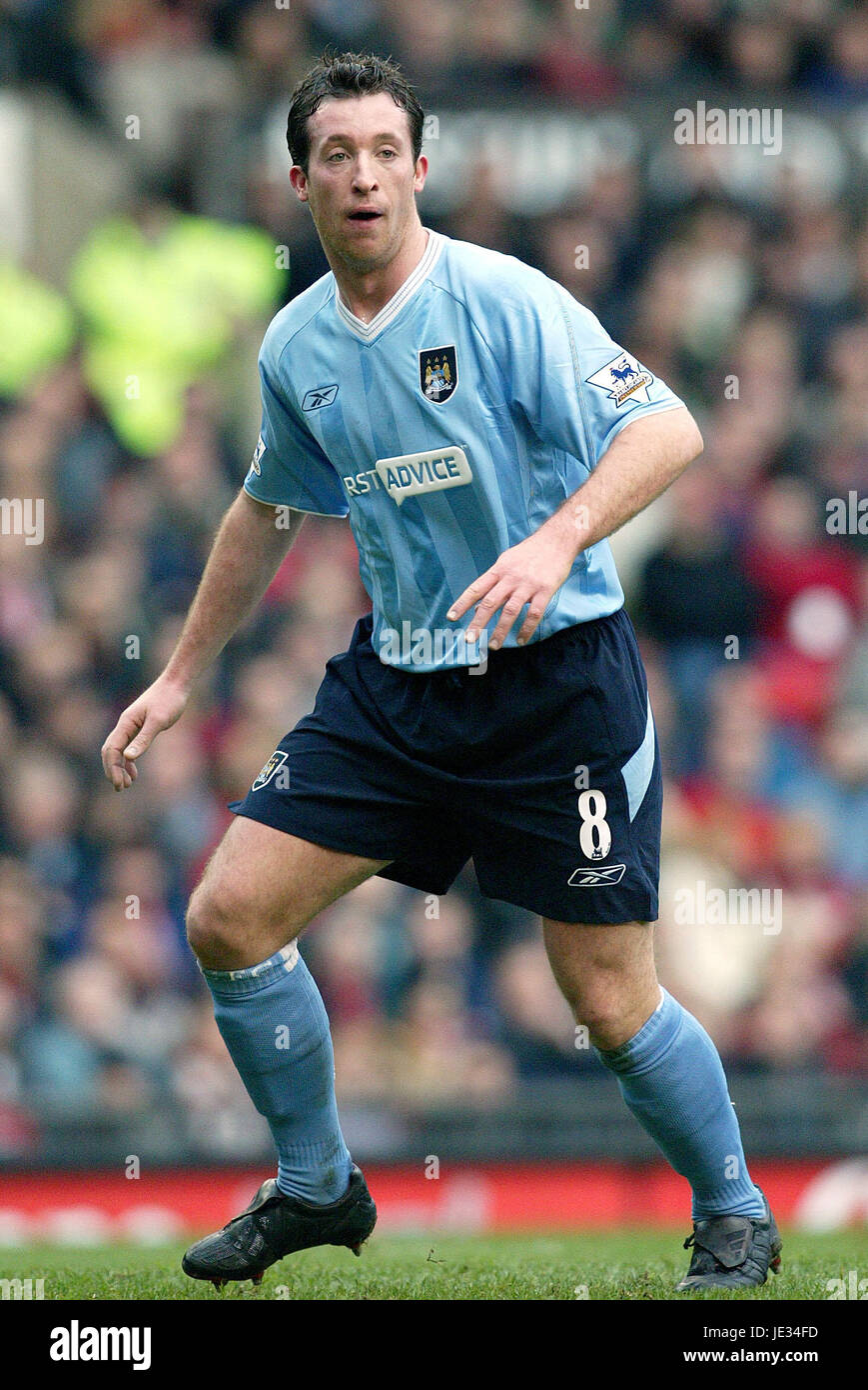 ROBBIE FOWLER MANCHESTER CITY FC OLD TRAFFORD MANCHESTER ENGLAND 13 ...