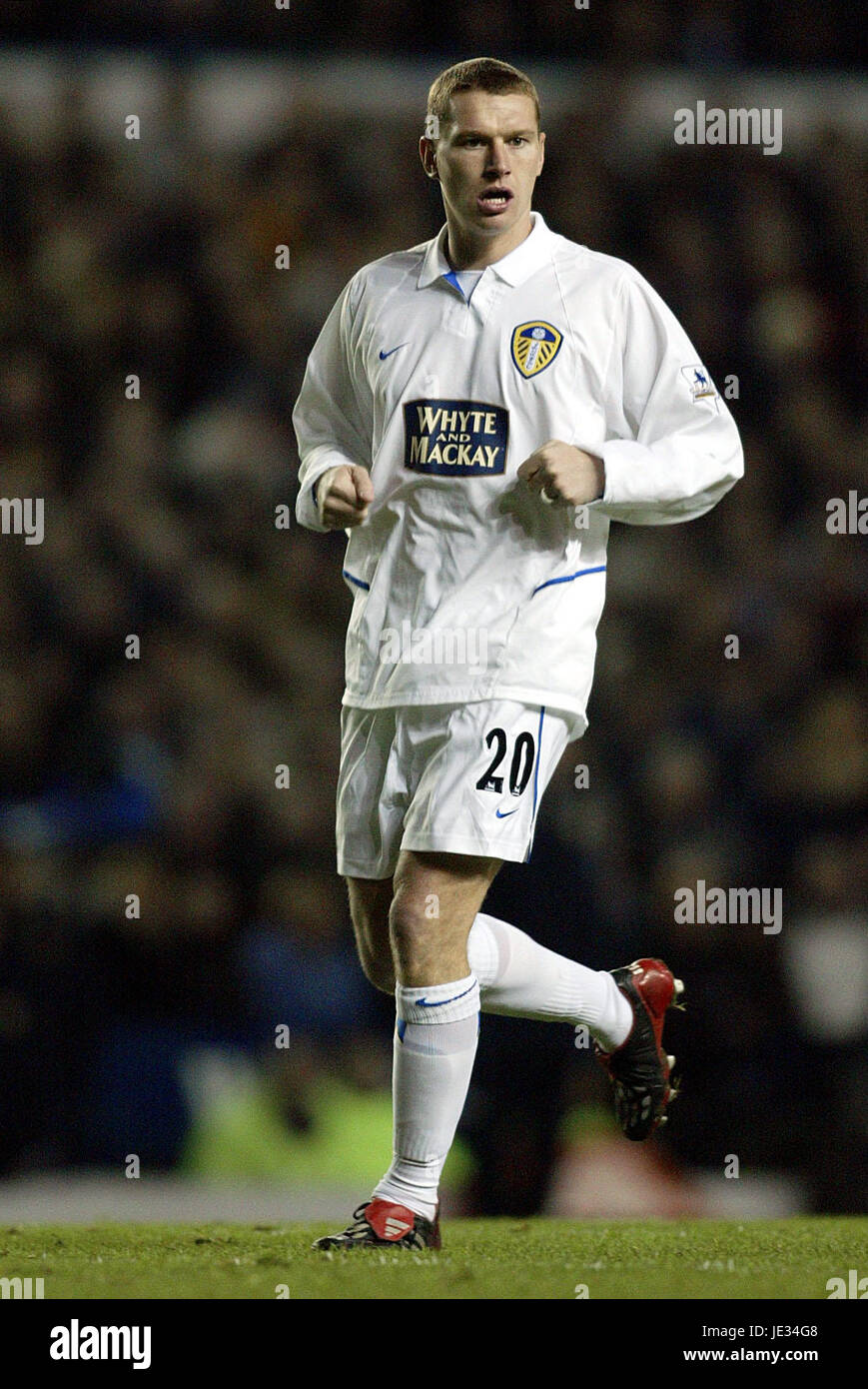 SETH JOHNSON LEEDS UNITED FC ELLAND ROAD LEEDS 06 December 2003 Stock ...