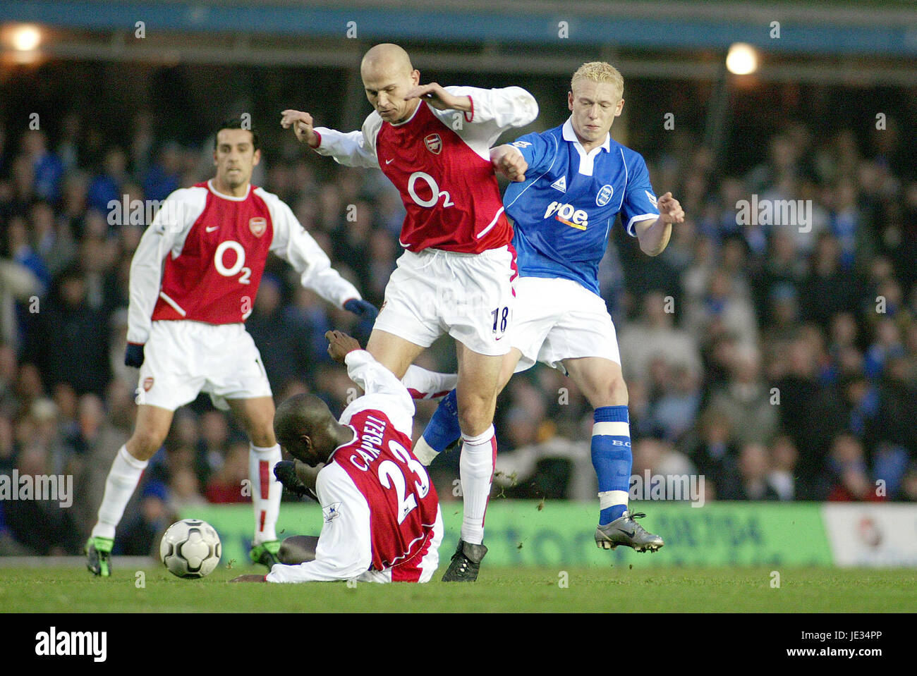 CAMPBELL CYGAN & FORSSELL BIRMINGHAM CITY V ARSENAL ST ANDREWS ...