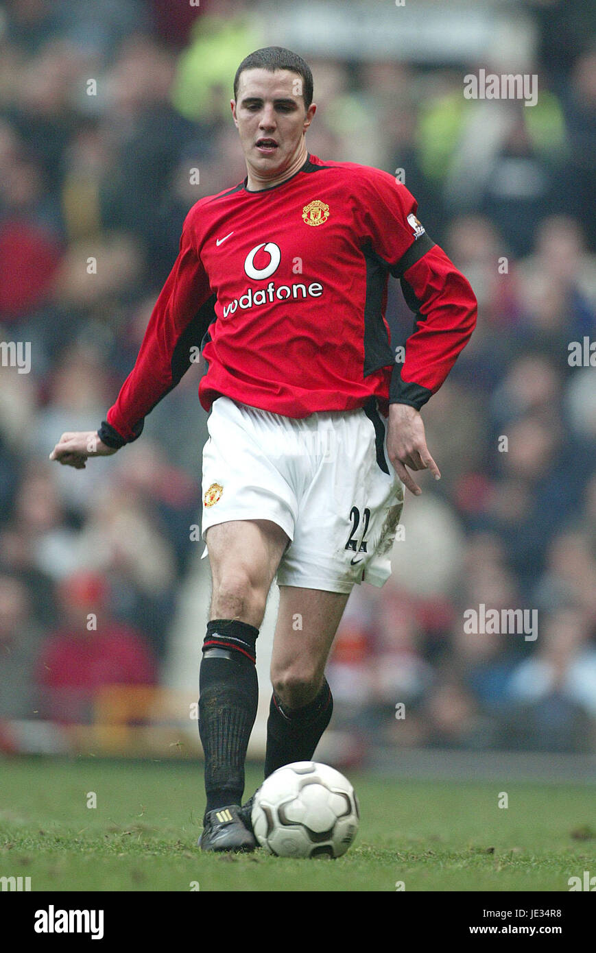 JOHN O SHEA MANCHESTER UNITED FC MANCHESTER ENGLAND OLD TRAFFORD 22 ...