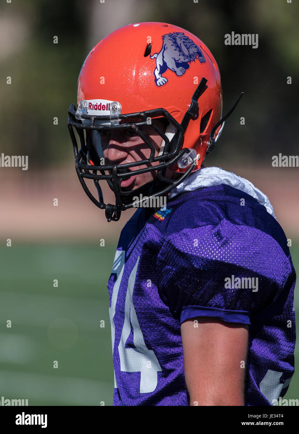 NORCAL Lions Club Football All Stars action in Oroville, California ...