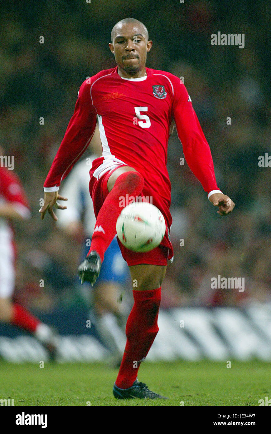 DANNY GABBIDON WALES & CARDIFF CITY FC MILLENIUM STADIUM CARDIFF WALES ...