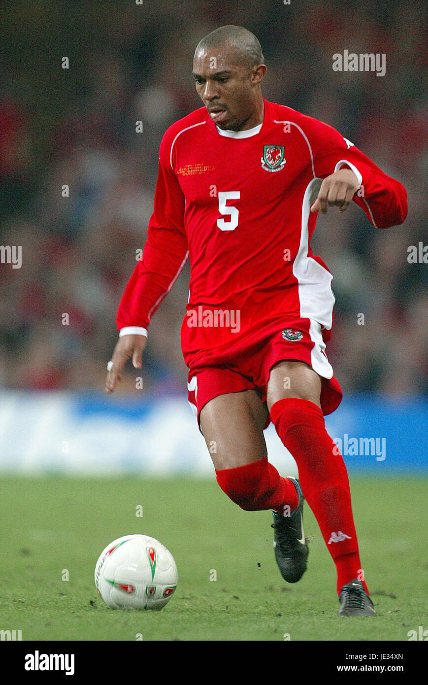 DANNY GABBIDON WALES & CARDIFF CITY FC MILLENIUM STADIUM CARDIFF WALES ...