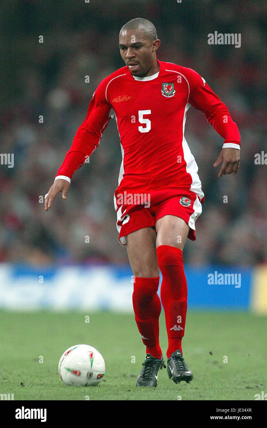 DANNY GABBIDON WALES & CARDIFF CITY FC MILLENIUM STADIUM CARDIFF WALES ...