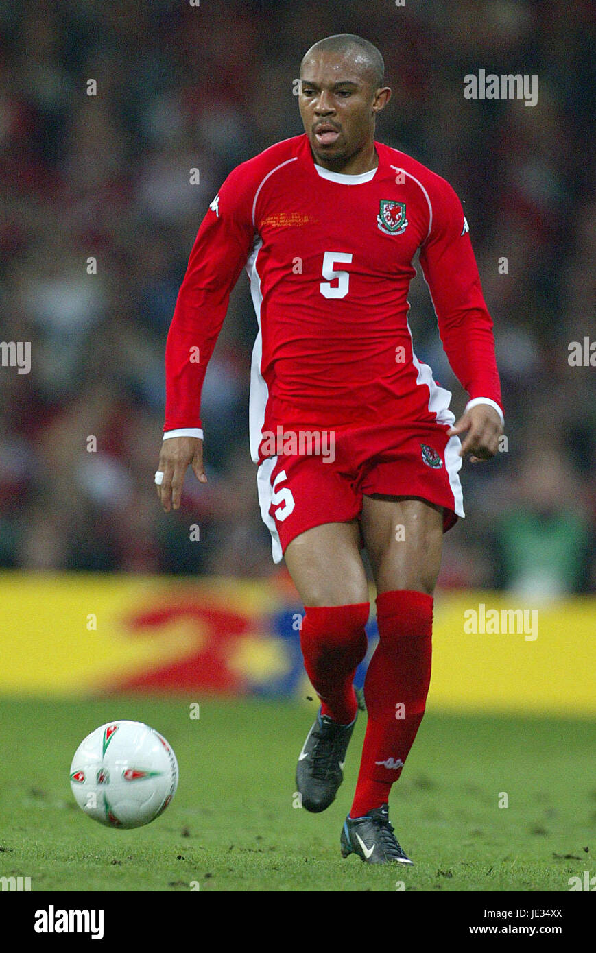 DANNY GABBIDON WALES & CARDIFF CITY FC MILLENIUM STADIUM CARDIFF WALES ...