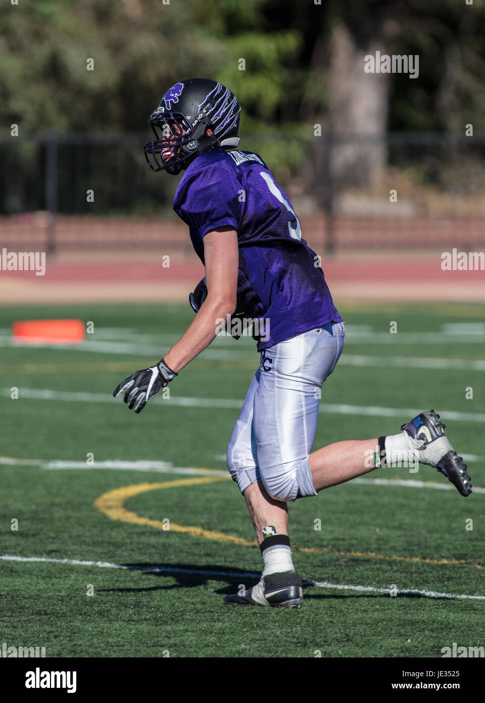 NORCAL Lions Club Football All Stars action in Oroville, California ...