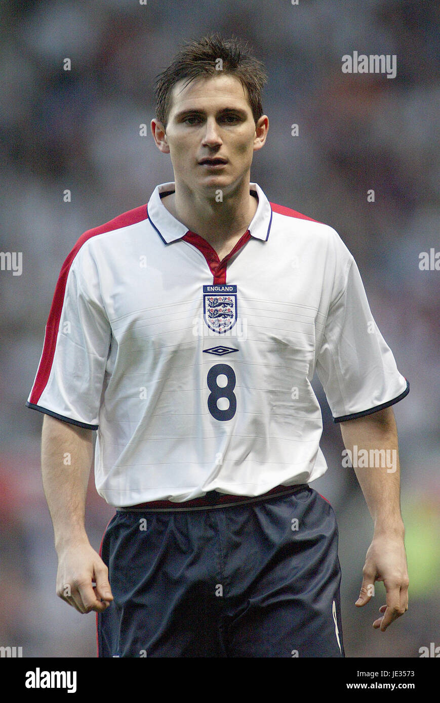 FRANK LAMPARD ENGLAND & CHELSEA FC OLD TRAFFORD MANCHESTER ENGLAND 16 ...