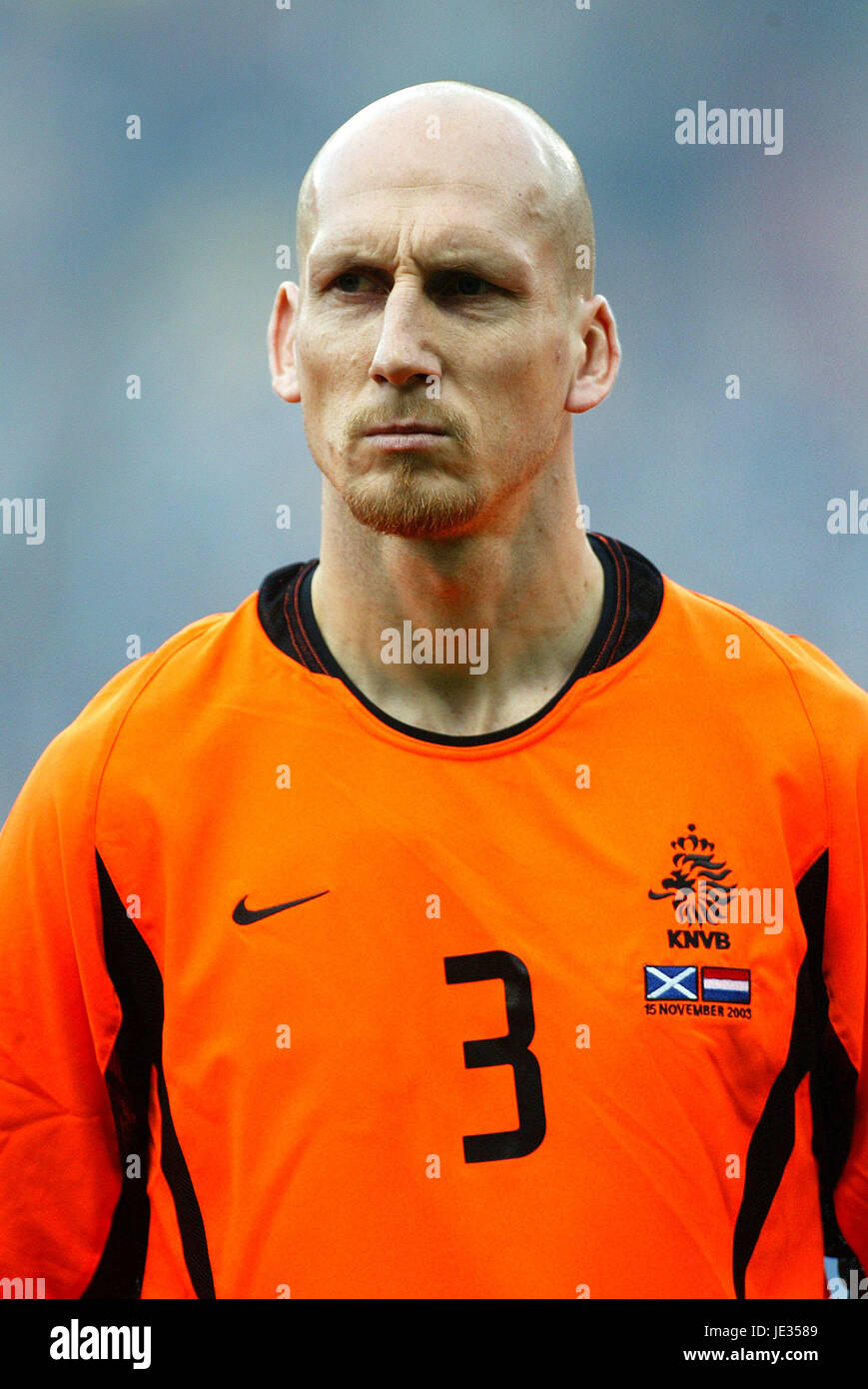 JAAP STAM HOLLAND & LAZIO HAMPDEN PARK GLASGOW SCOTLAND 15 November ...