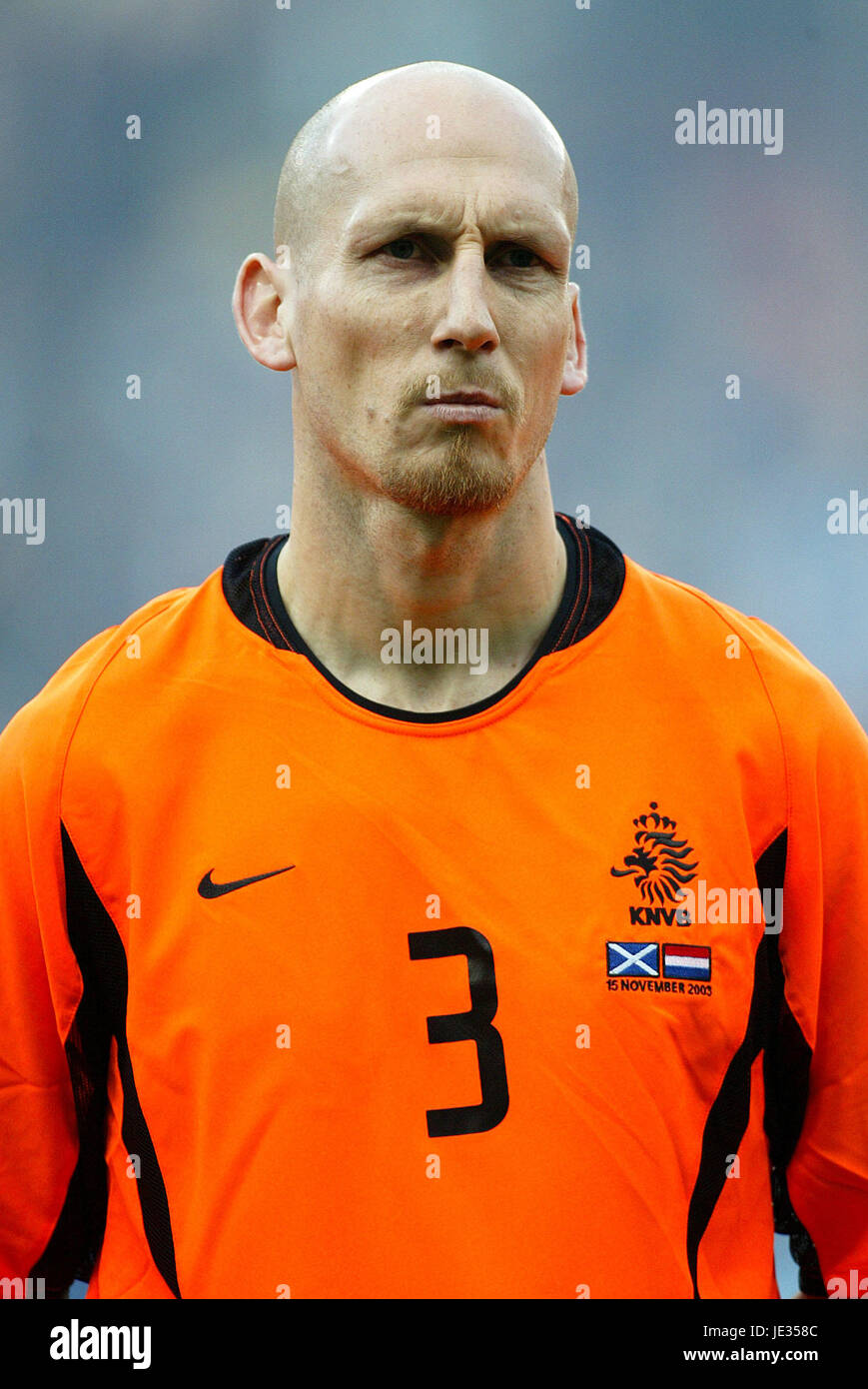 JAAP STAM HOLLAND & LAZIO HAMPDEN PARK GLASGOW SCOTLAND 15 November ...