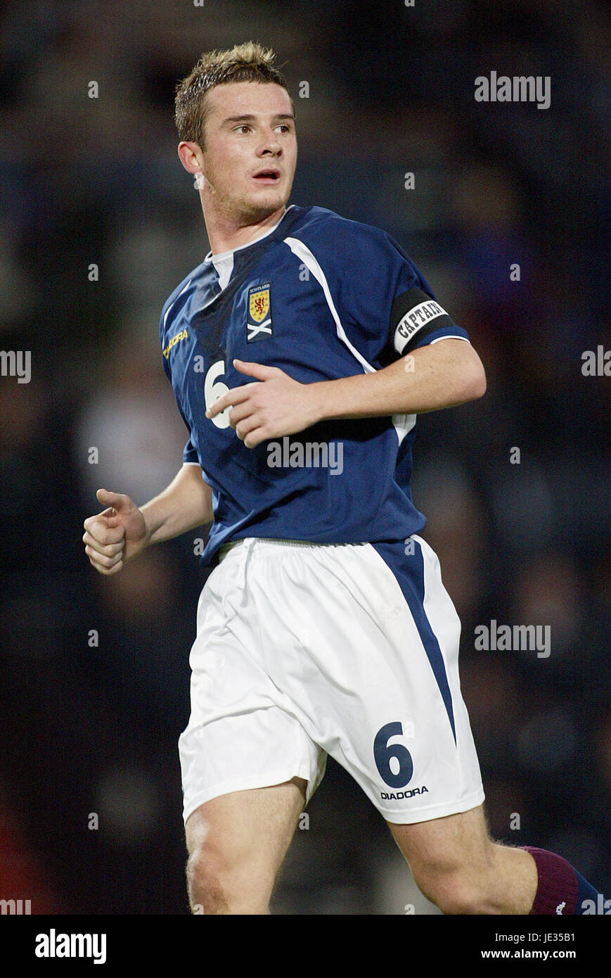BARRY FERGUSON SCOTLAND & BLACKBURN ROVERS FC HAMPDEN PARK GLASGOW ...