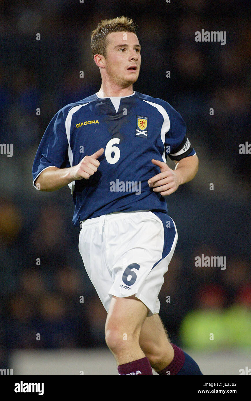 BARRY FERGUSON SCOTLAND & BLACKBURN ROVERS FC HAMPDEN PARK GLASGOW ...