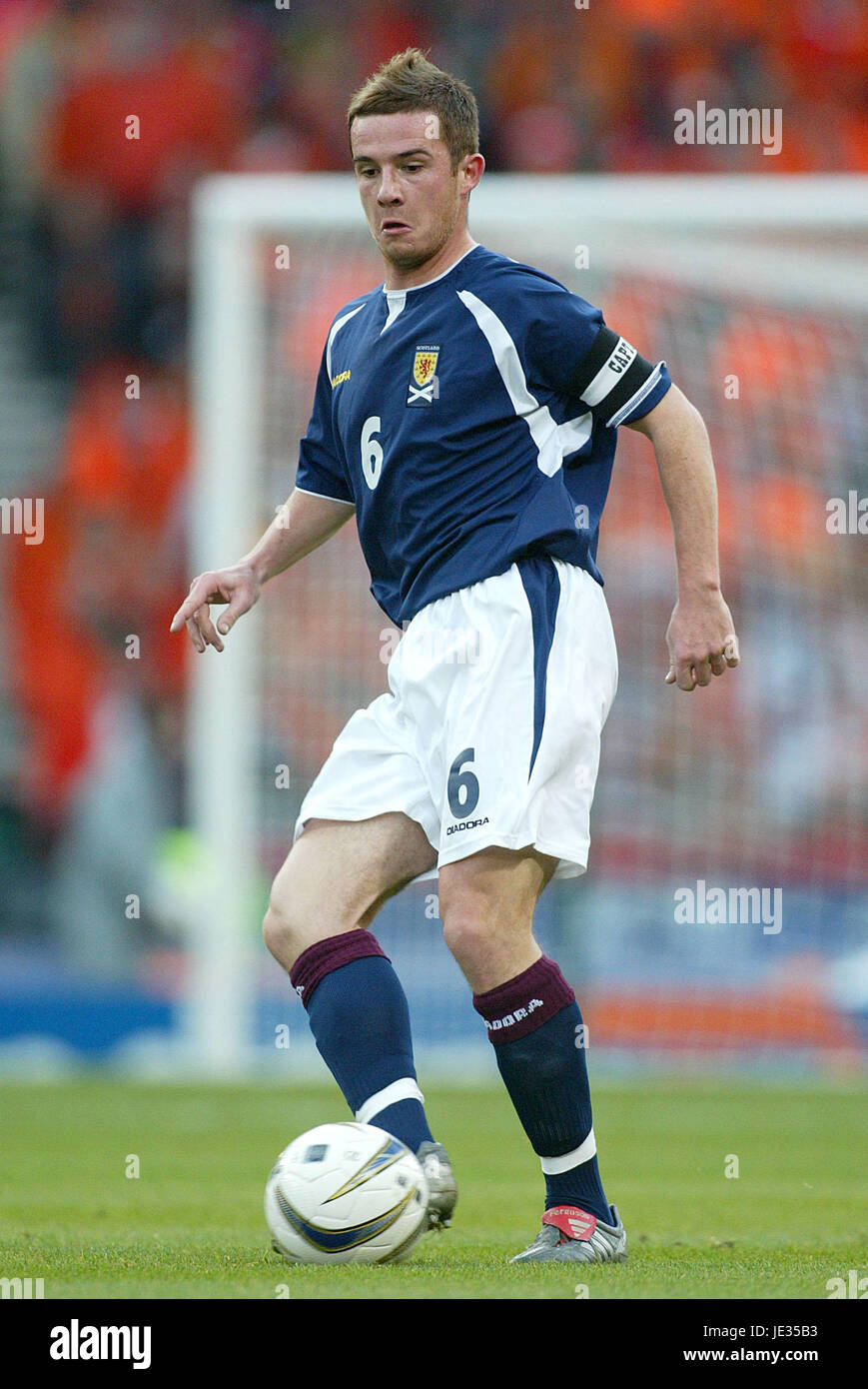 BARRY FERGUSON SCOTLAND & BLACKBURN ROVERS FC HAMPDEN PARK GLASGOW ...