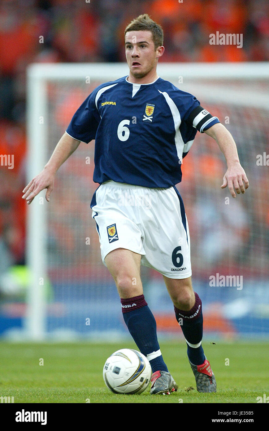 BARRY FERGUSON SCOTLAND & BLACKBURN ROVERS FC HAMPDEN PARK GLASGOW ...