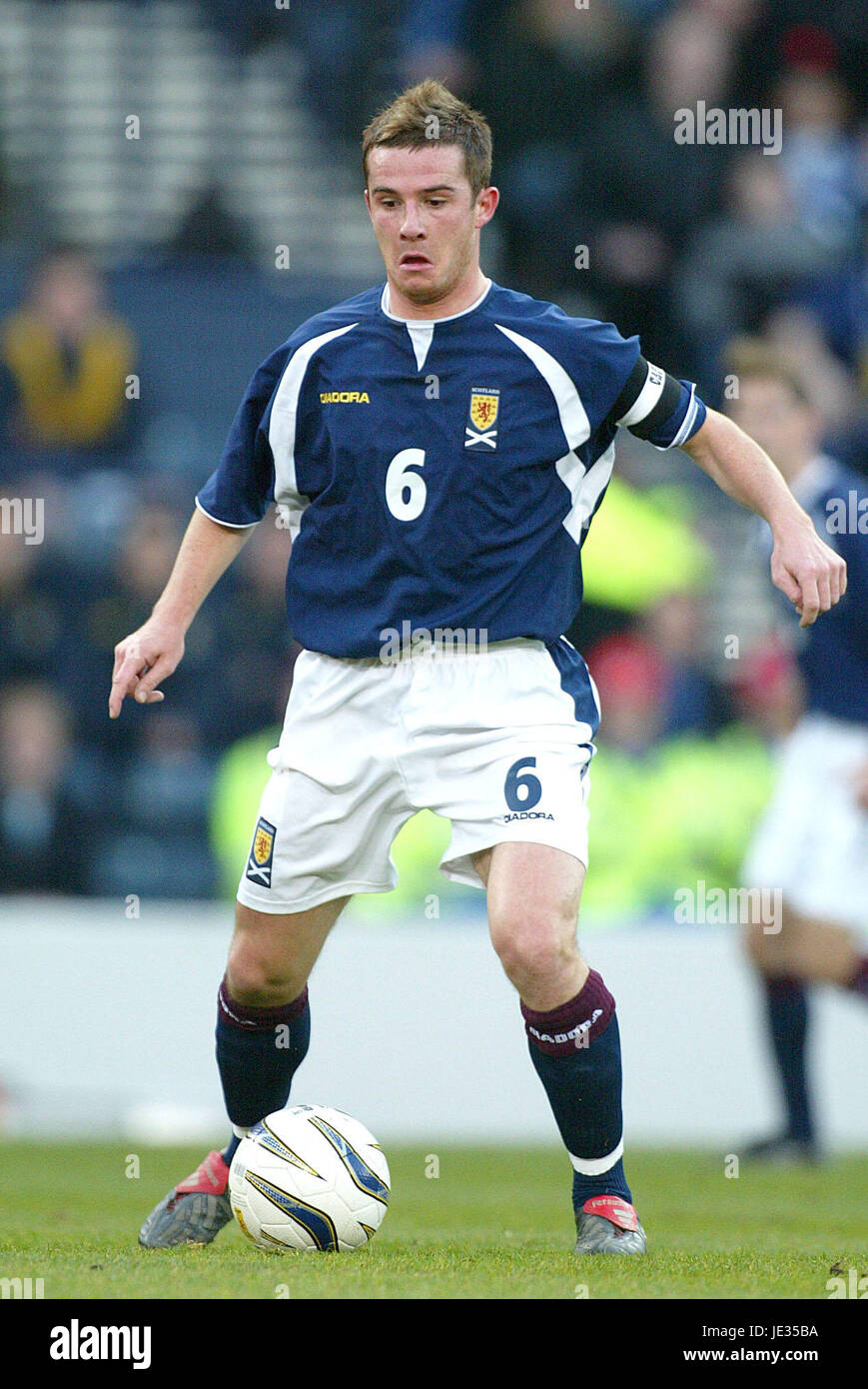 BARRY FERGUSON SCOTLAND & BLACKBURN ROVERS FC HAMPDEN PARK GLASGOW ...