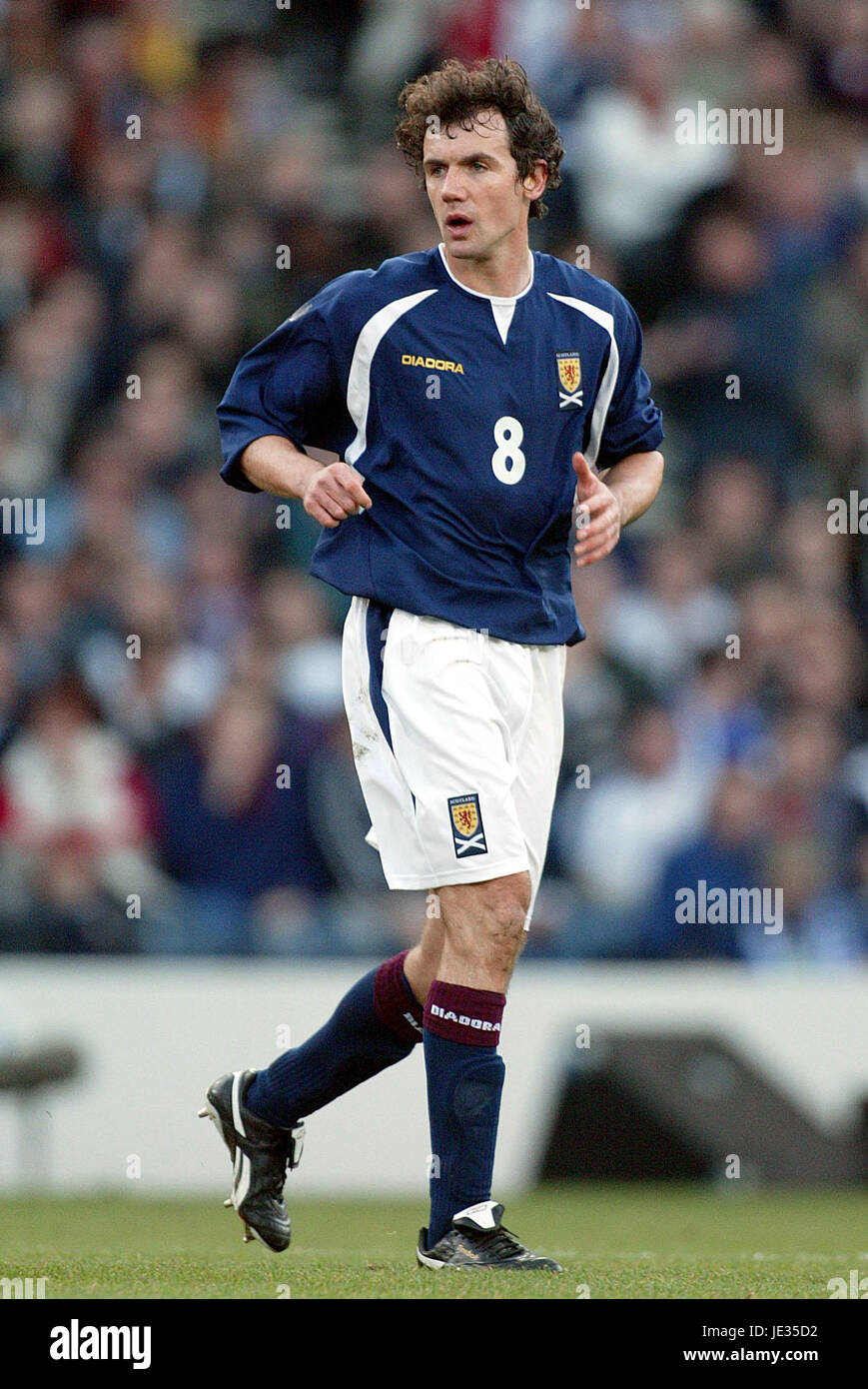 CHRISTIAN DAILLY SCOTLAND & WEST HAM UNITED FC HAMPDEN PARK GLASGOW ...
