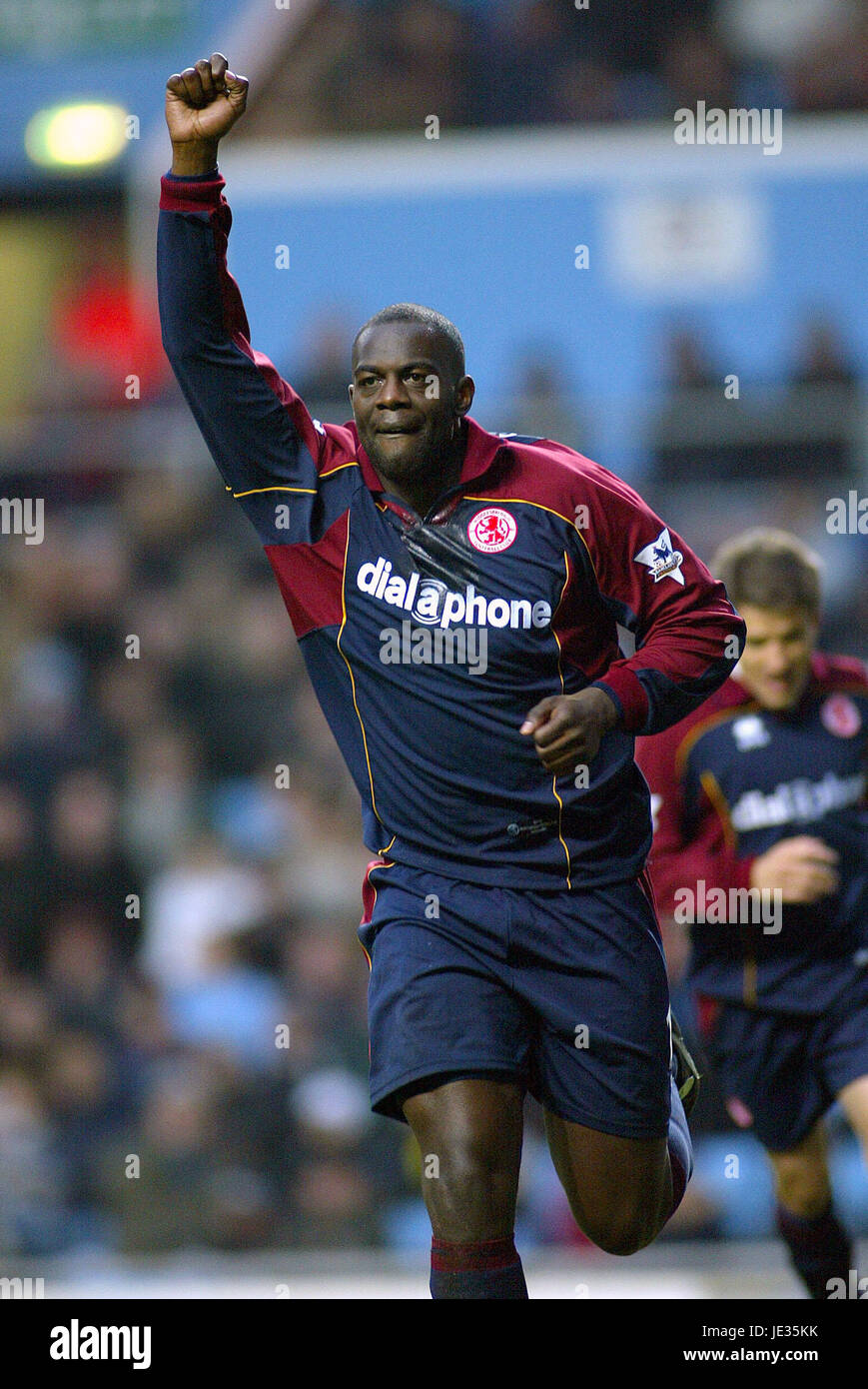 MICHAEL RICKETTS MIDDLESBROUGH FC VILLA PARK BIRMINGHAM ENGLAND 08 ...