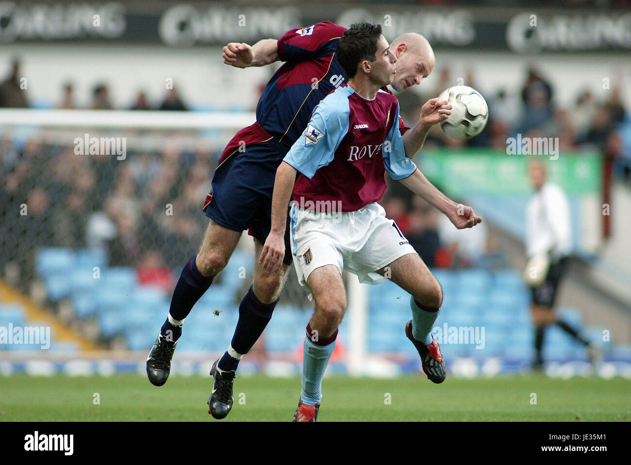DANNY MILLS PETER WHITTINGHAM ASTON VILLA V MIDDLESBROUGH VILLA PARK ...