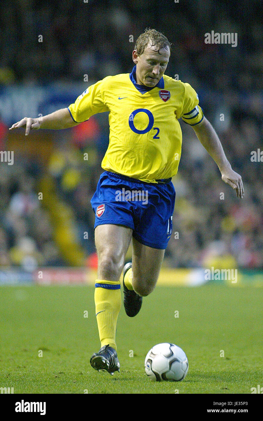 RAY PARLOUR ARSENAL FC ELLAND ROAD LEEDS ENGLAND 01 November 2003 Stock ...