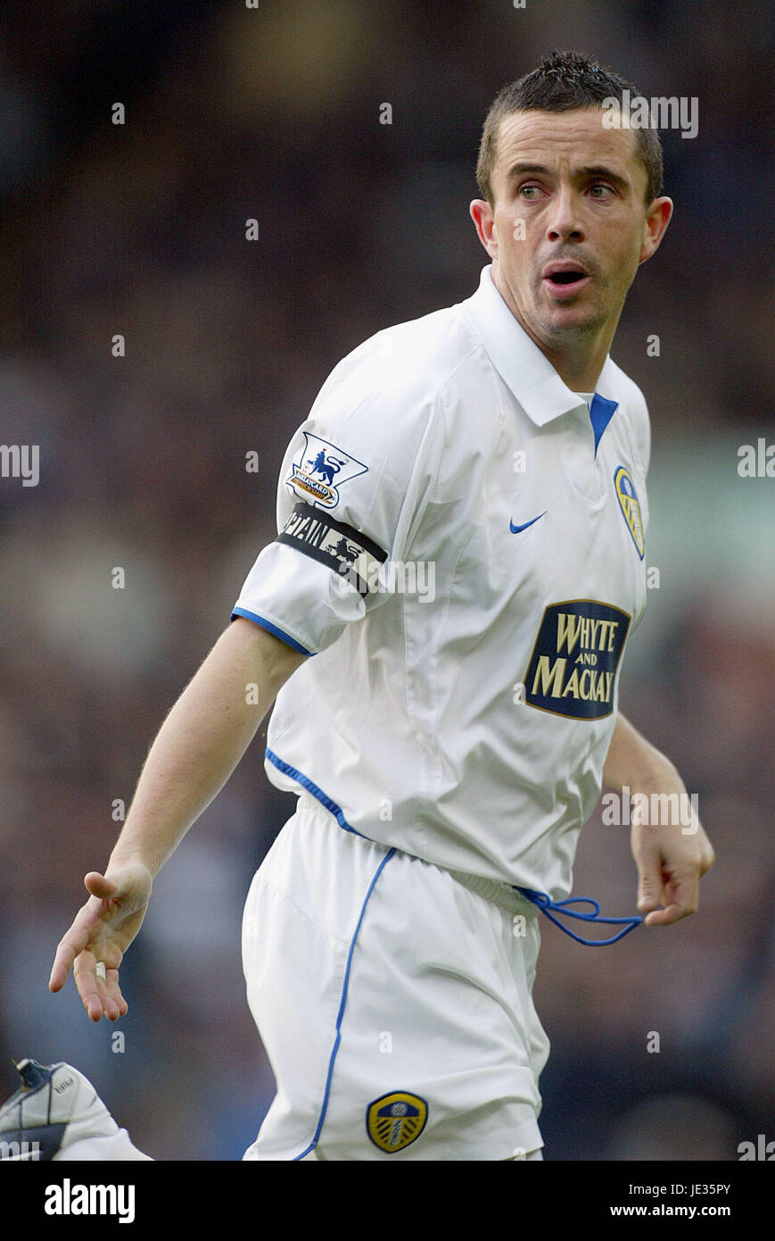 GARY KELLY LEEDS UNITED FC ELLAND ROAD LEEDS ENGLAND 01 November 2003 ...