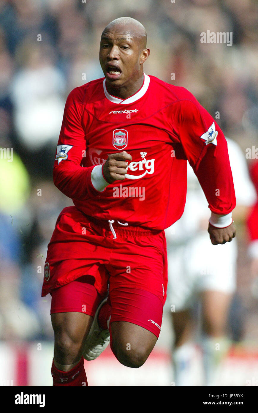 EL HADJI DIOUF LIVERPOOL FC ANFIELD LIVERPOOL ENGLAND 25 October 2003 ...