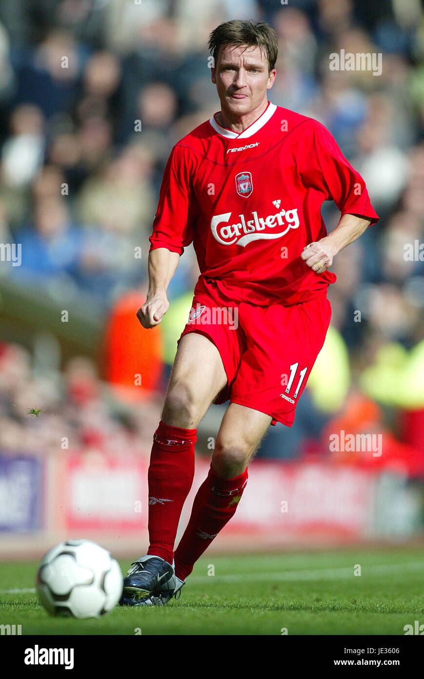 VLADIMIR SMICER LIVERPOOL FC ANFIELD LIVERPOOL ENGLAND 25 October 2003 ...