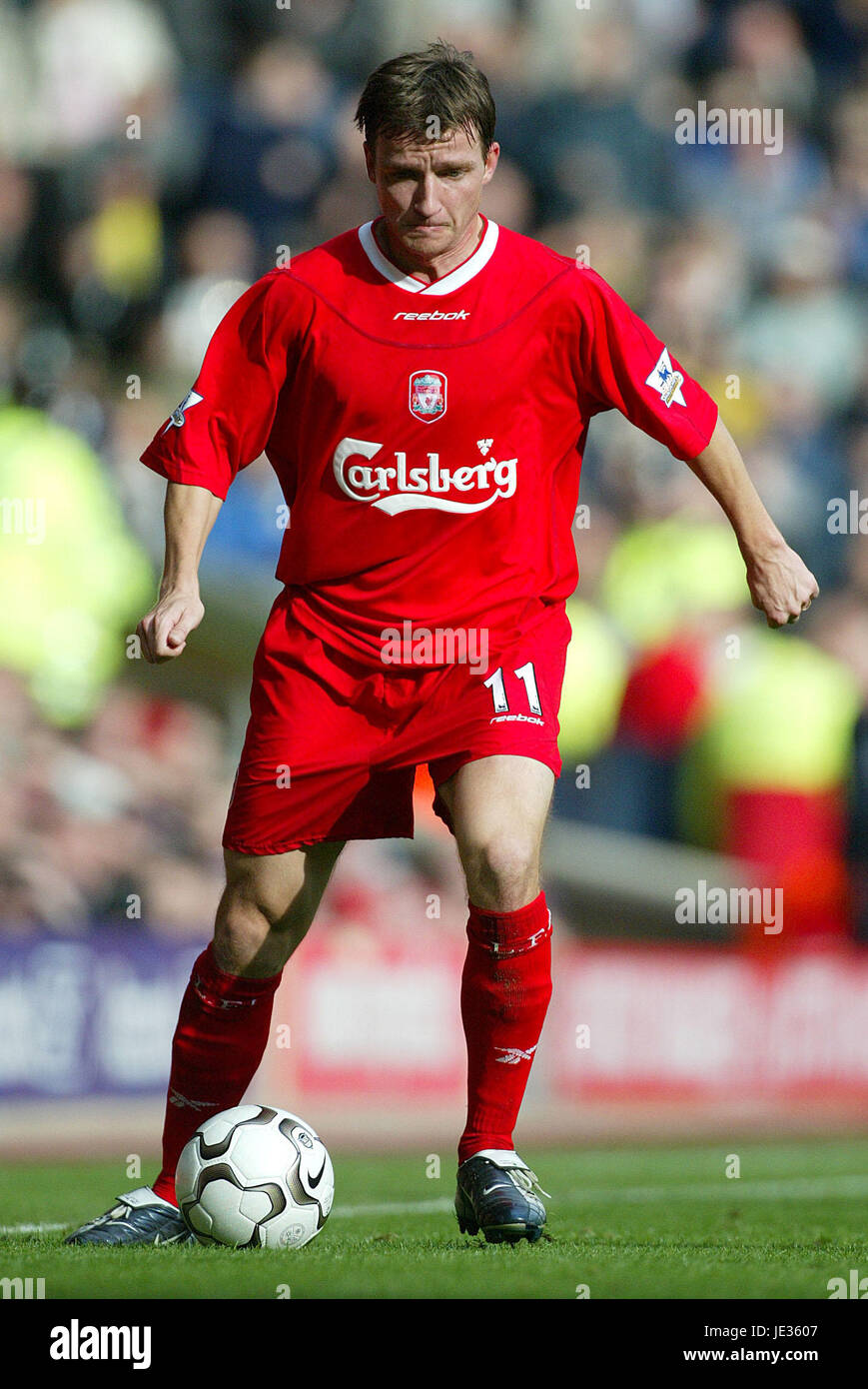 VLADIMIR SMICER LIVERPOOL FC ANFIELD LIVERPOOL ENGLAND 25 October 2003 ...