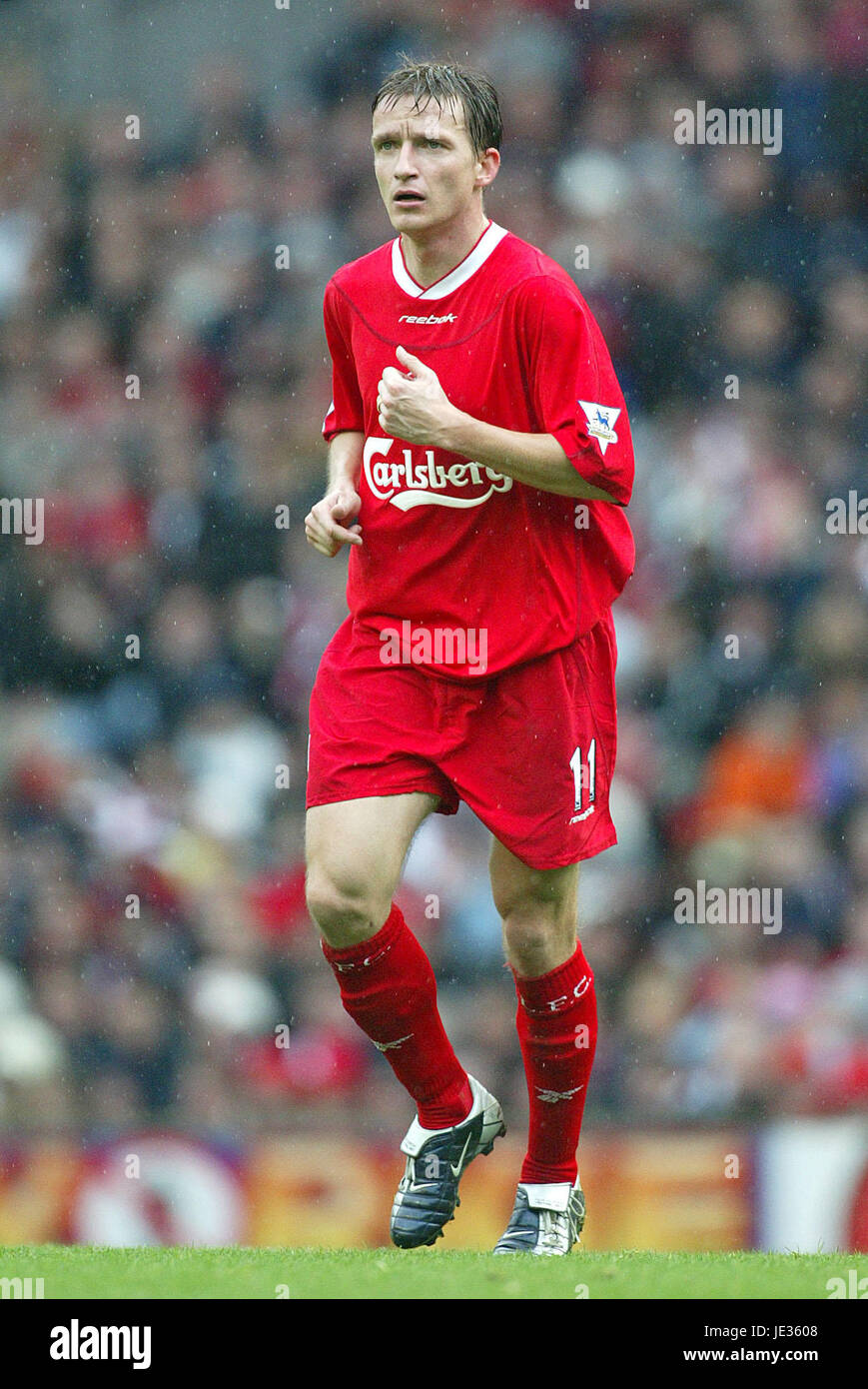 VLADIMIR SMICER LIVERPOOL FC ANFIELD LIVERPOOL ENGLAND 25 October 2003 ...