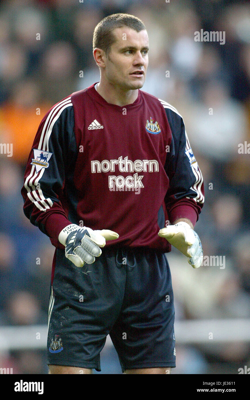 SHAY GIVEN NEWCASTLE UNITED FC ST JAMES PARK NEWCASTLE ENGLAND 25 ...