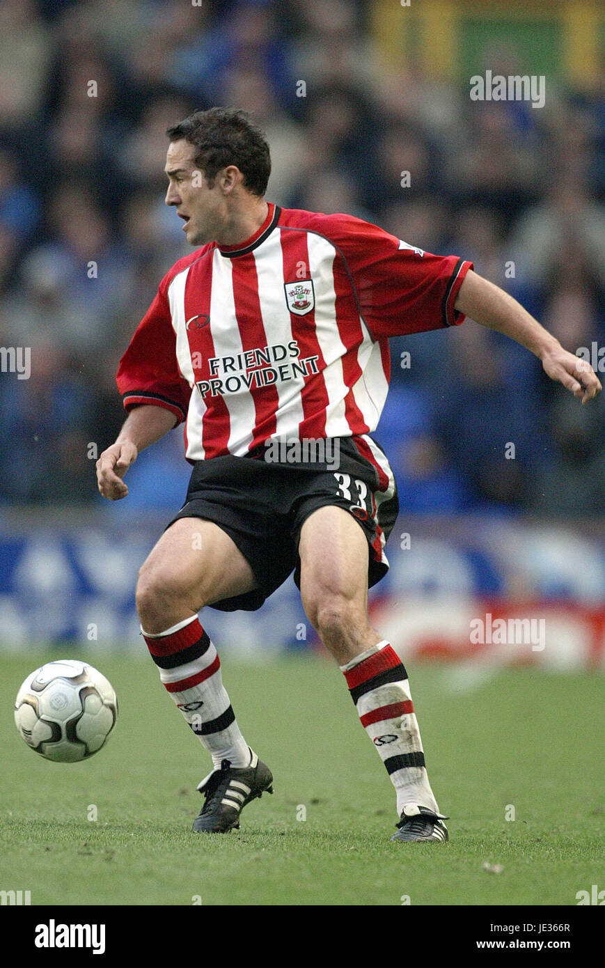 PAUL TELFER SOUTHAMPTON FC GOODISON PARK LIVERPOOL ENGLAND 19 October ...