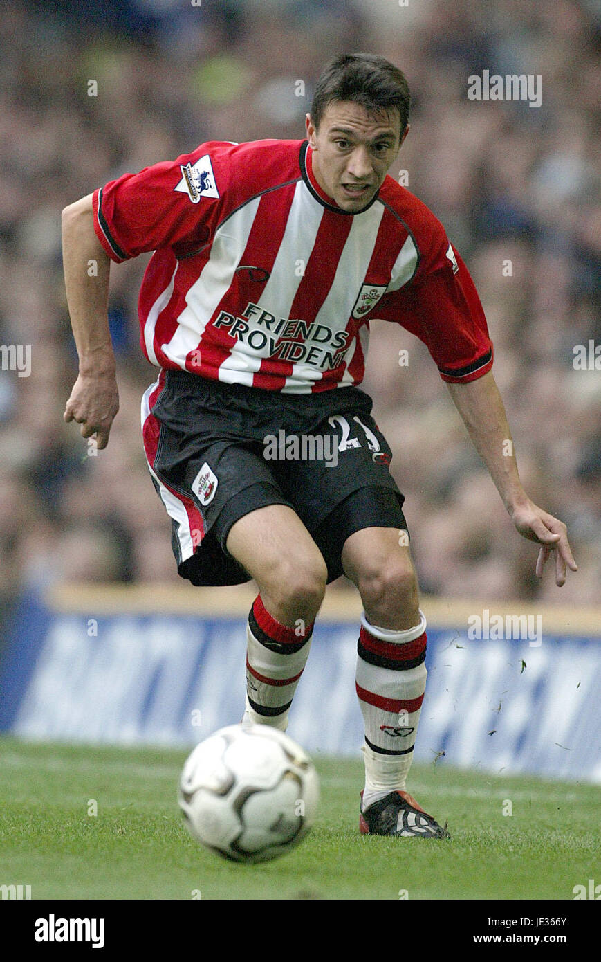 FABRICE FERNANDES SOUTHAMPTON FC GOODISON PARK LIVERPOOL ENGLAND 19 ...