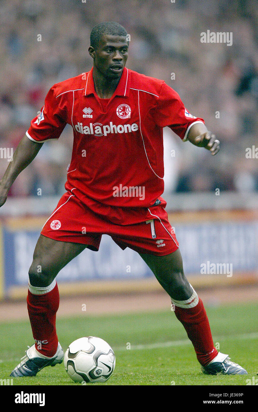 GEORGE BOATENG MIDDLESBROUGH FC RIVERSIDE STADIUM MIDDLESBROUGH 19 ...