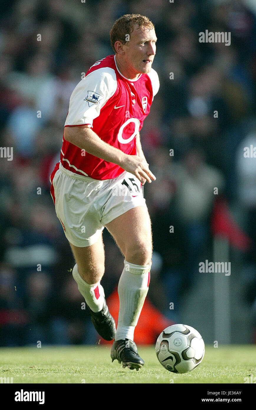 RAY PARLOUR ARSENAL FC HIGHBURY LONDON ENGLAND 18 October 2003 Stock ...