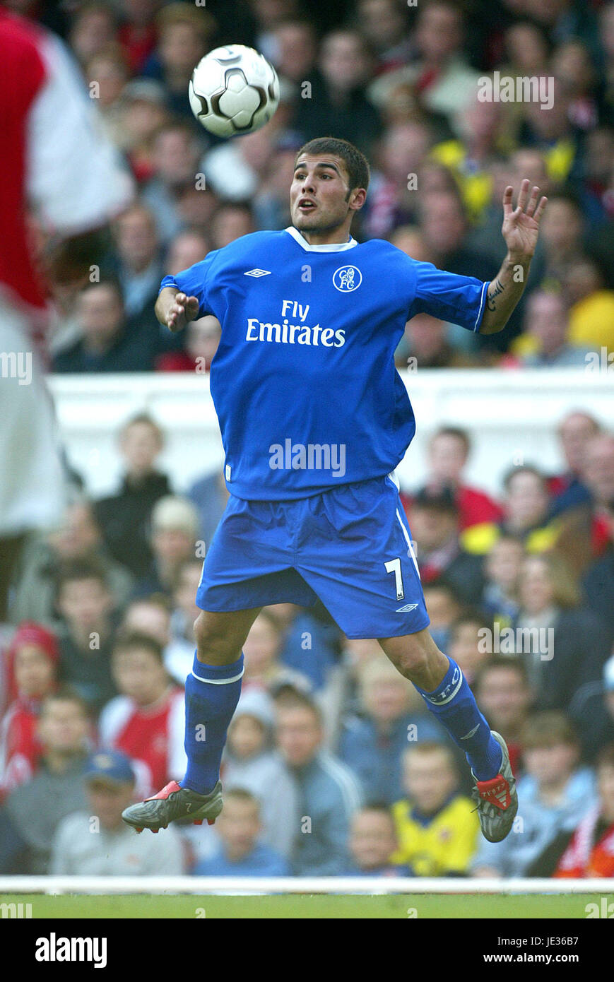 ADRIAN MUTU CHELSEA FC HIGHBURY LONDON ENGLAND 18 October 2003 Stock ...