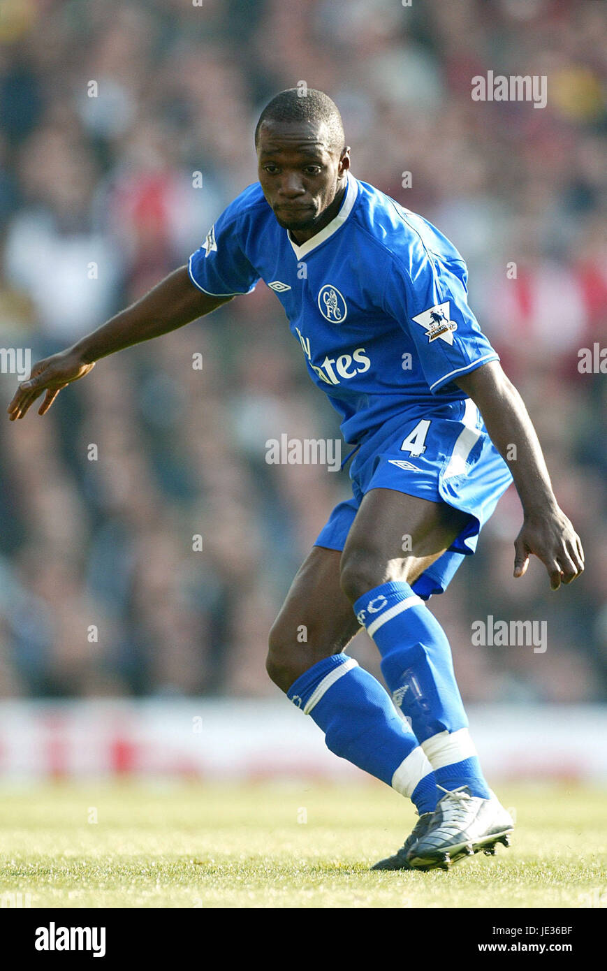 CLAUDE MAKELELE CHELSEA FC HIGHBURY LONDON ENGLAND 18 October 2003 ...
