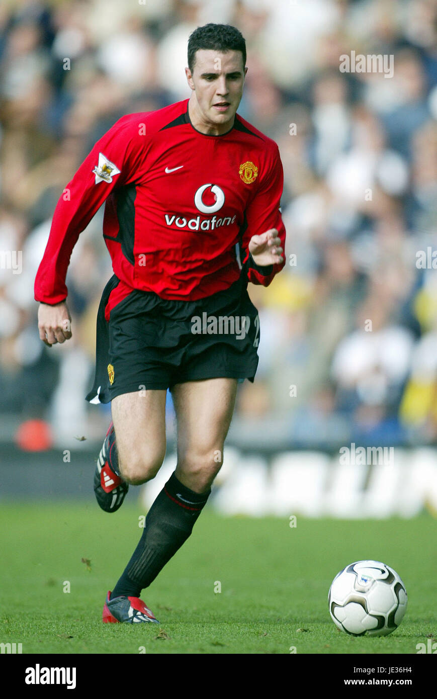 JOHN O'SHEA. MANCHESTER UNITED FC ELLAND ROAD LEEDS ENGLAND 18 October ...