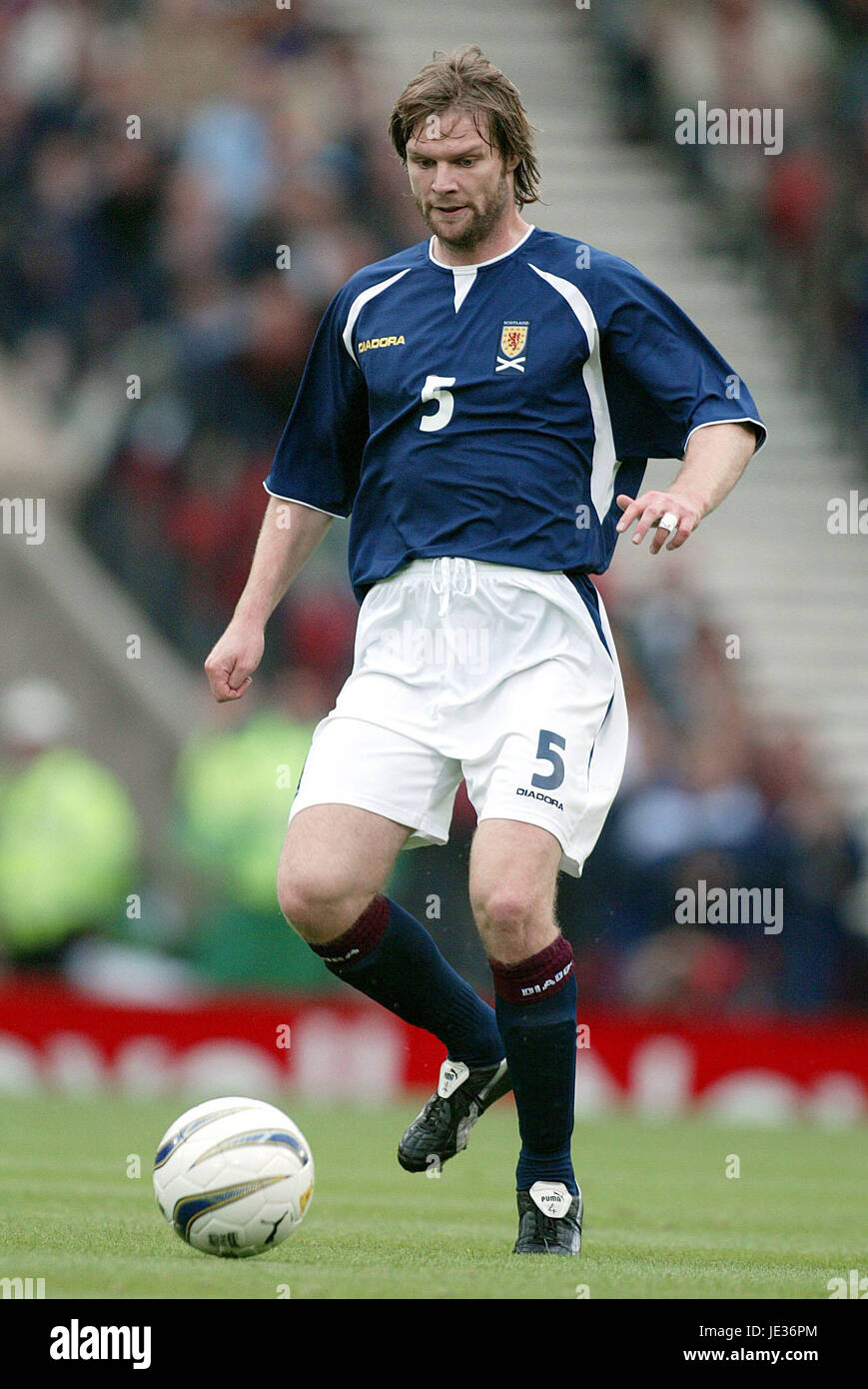 STEVEN PRESSLEY SCOTLAND & HEART OF MIDLOTHIAN HAMPDEN PARK GLASGOW ...