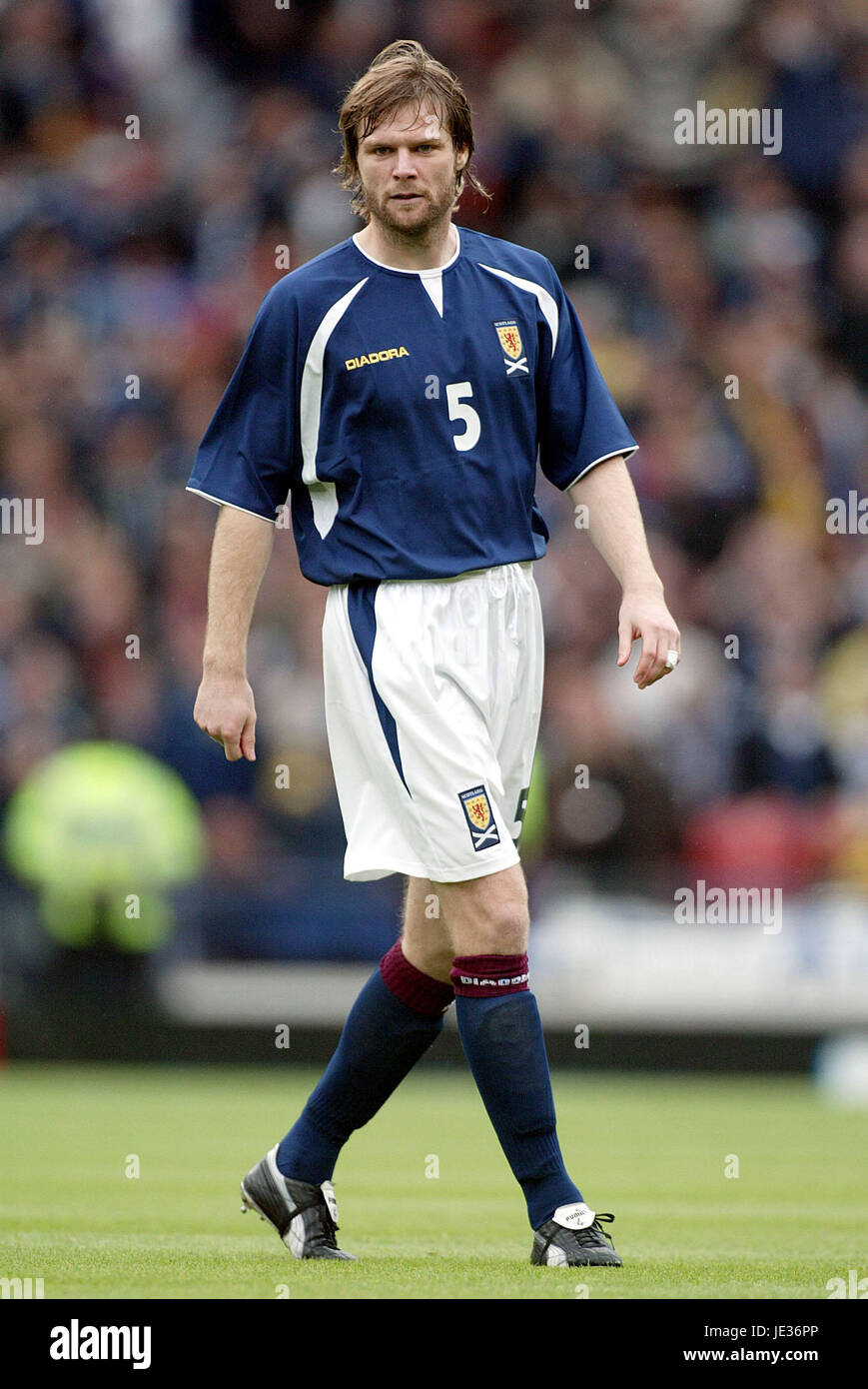 STEVEN PRESSLEY SCOTLAND & HEART OF MIDLOTHIAN HAMPDEN PARK GLASGOW ...
