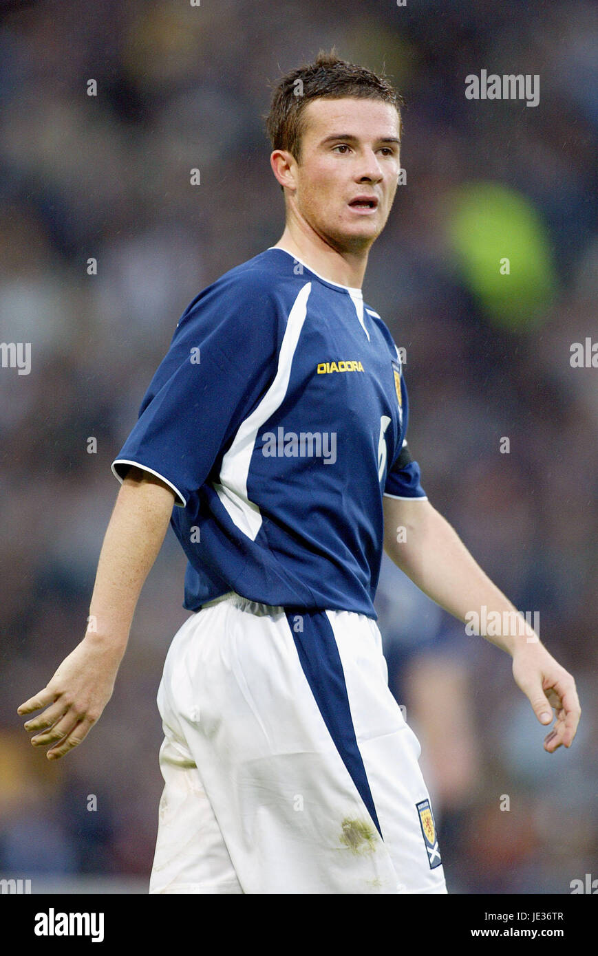 BARRY FERGUSON SCOTLAND & BLACKBURN ROVERS FC HAMPDEN PARK GLASGOW ...