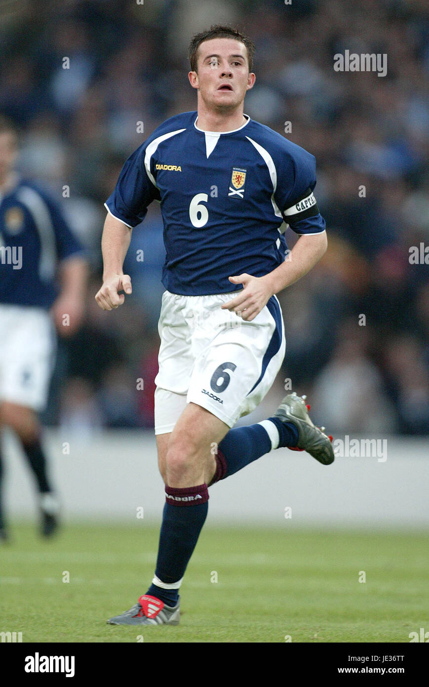 BARRY FERGUSON SCOTLAND & BLACKBURN ROVERS FC HAMPDEN PARK GLASGOW ...