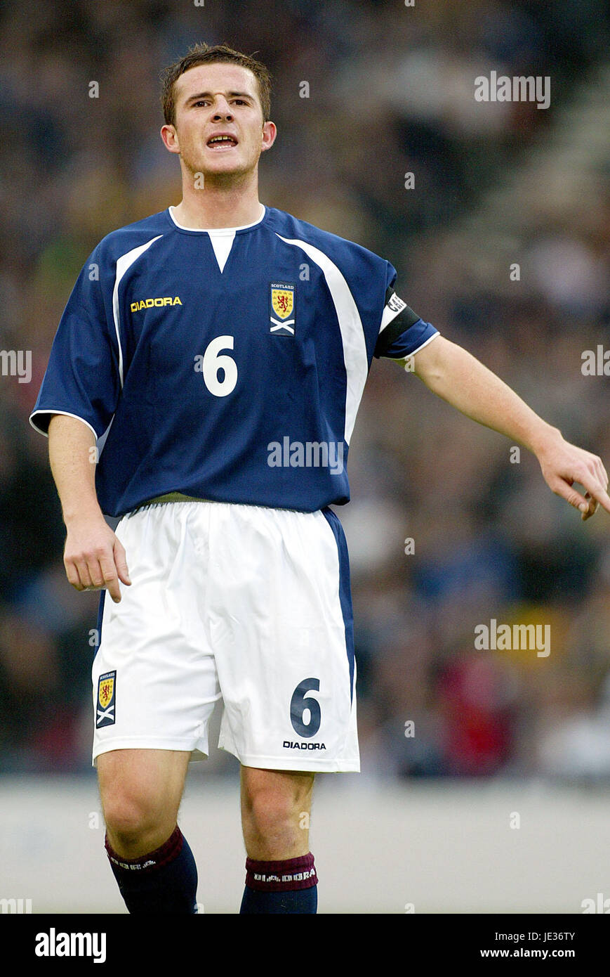 BARRY FERGUSON SCOTLAND & BLACKBURN ROVERS FC HAMPDEN PARK GLASGOW ...