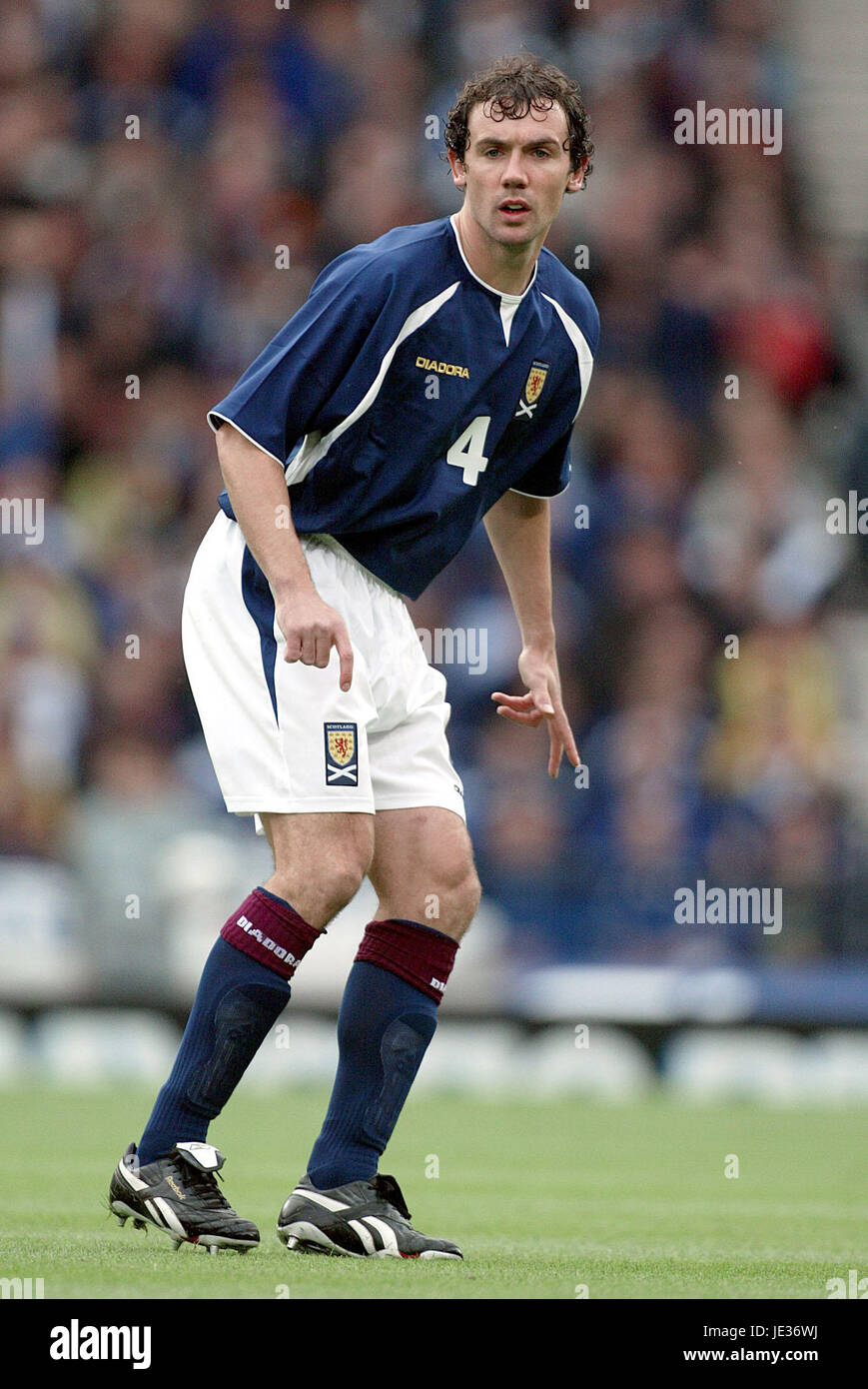 CHRISTIAN DAILLY SCOTLAND & WEST HAM UNITED FC HAMPDEN PARK GLASGOW ...