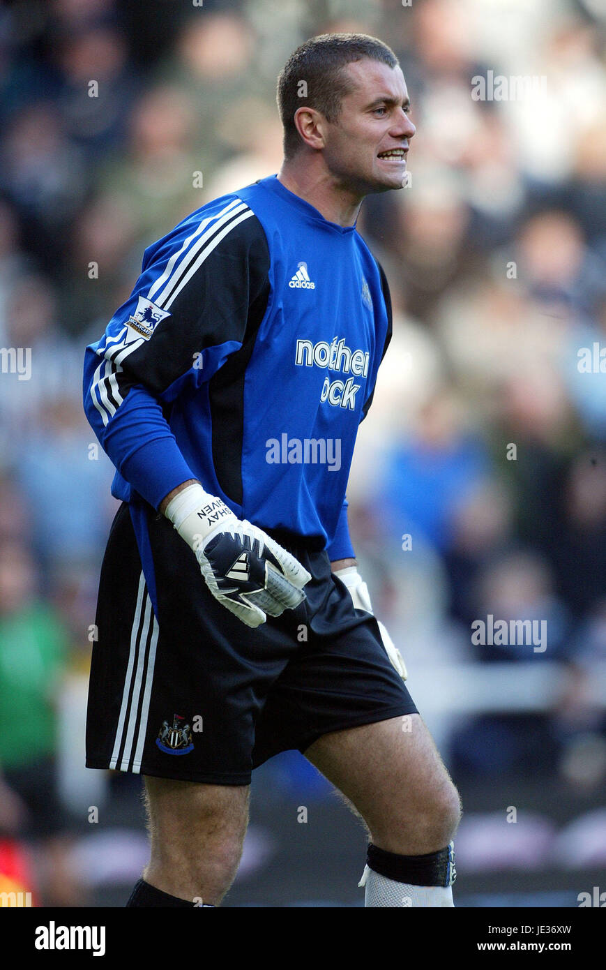 SHAY GIVEN NEWCASTLE UNITED FC ST JAMES PARK NEWCASTLE ENGLAND 04 ...