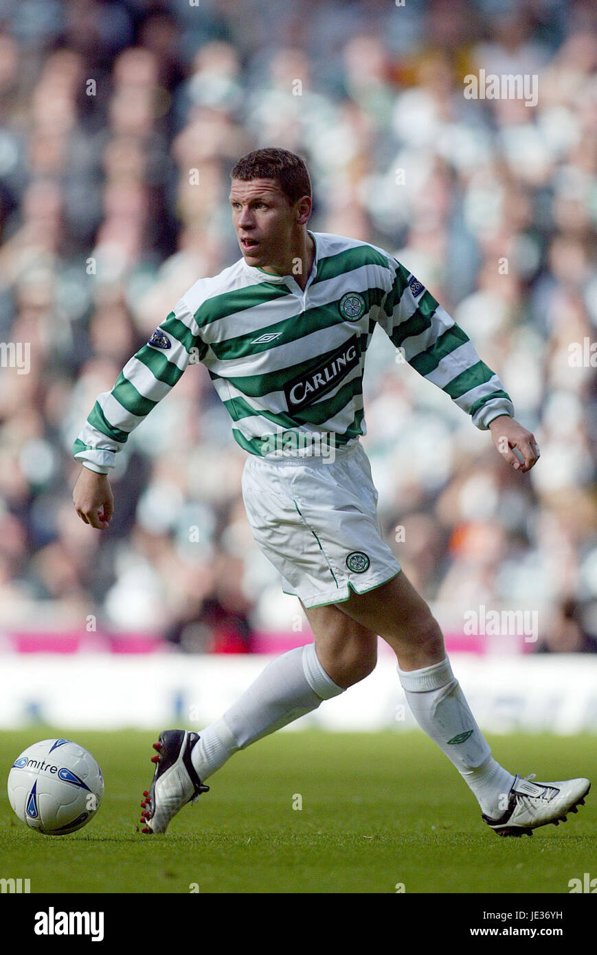 ALAN THOMPSON GLASGOW CELTIC FC IBROX STADIUM GLASGOW SCOTLAND 04 ...