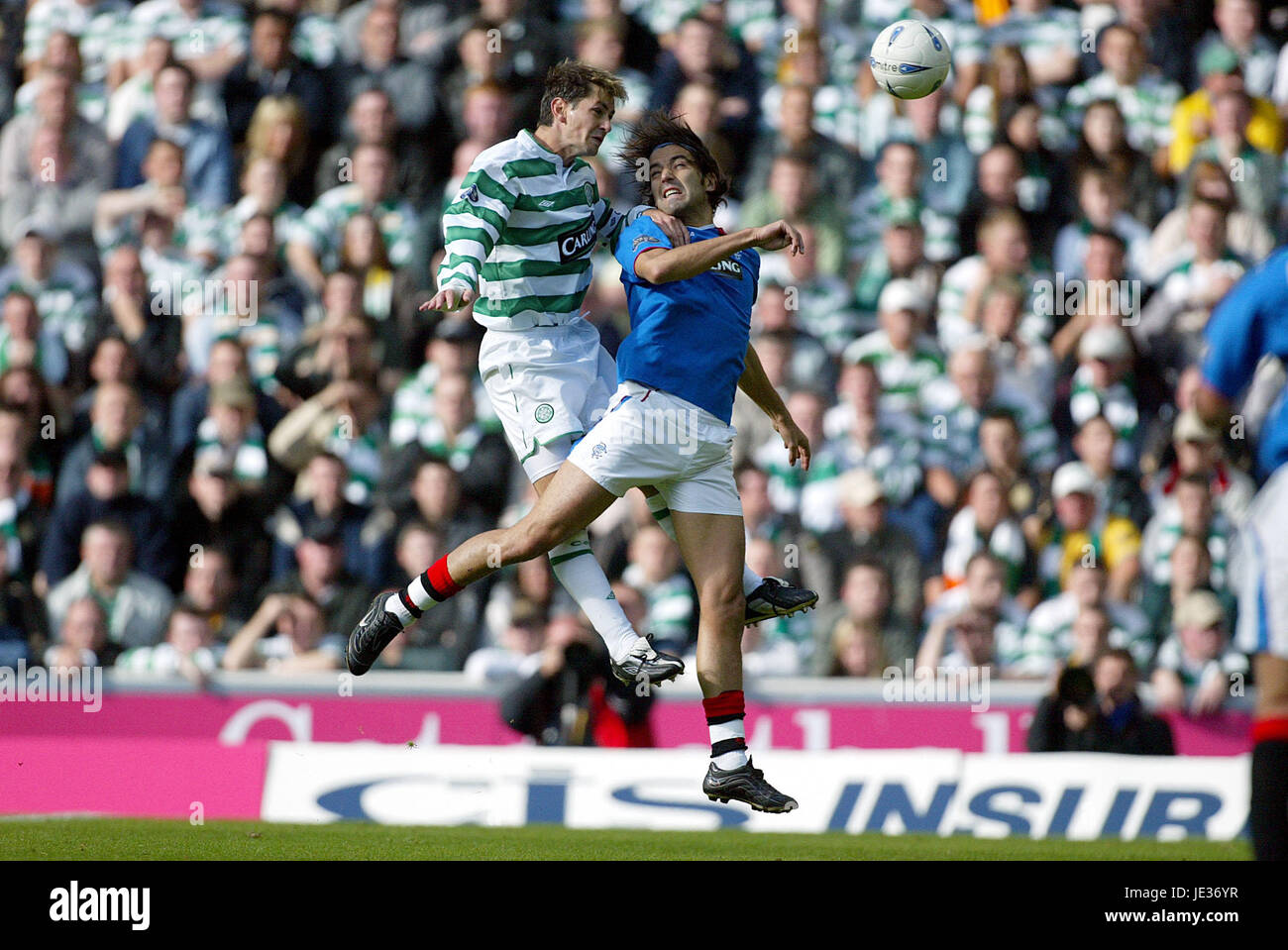LIAM MILLER & NUNO CAPUCHO GLASGOW RANGERS V CELTIC FC IBROX STADIUM ...