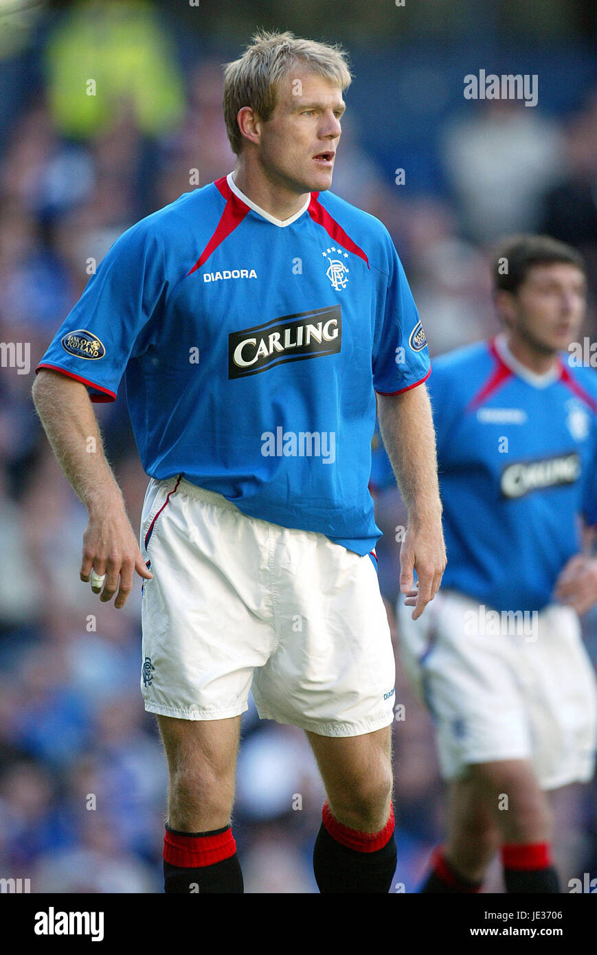EGIL OSTENSTAD GLASGOW RANGERS FC IBROX STADIUM GLASGOW SCOTLAND 04 ...